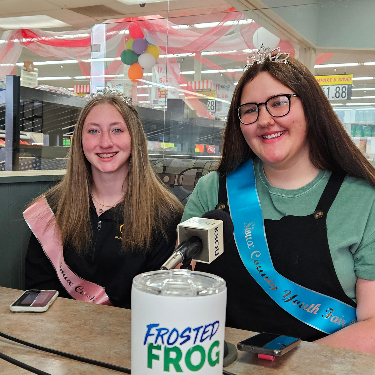 Queen Anaka Dekkers & Princess Haley Pohlen - Sioux County Radio